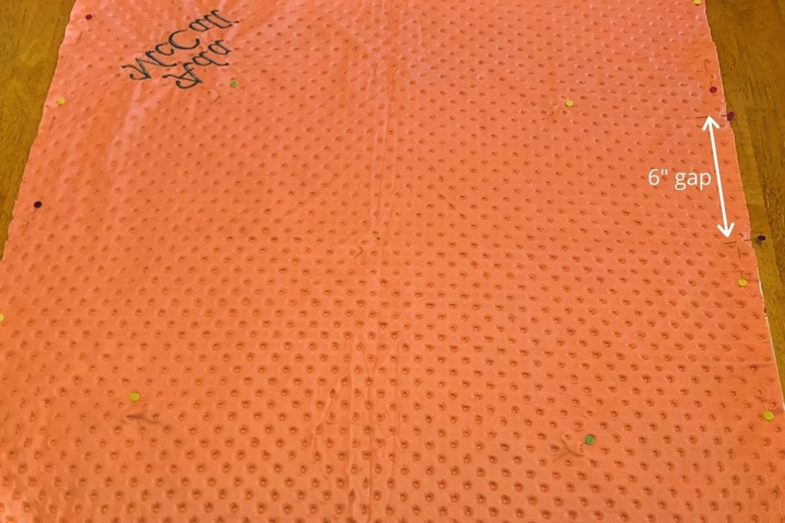 Easy Baby Blanket Tutorial - Amaryllis Lane