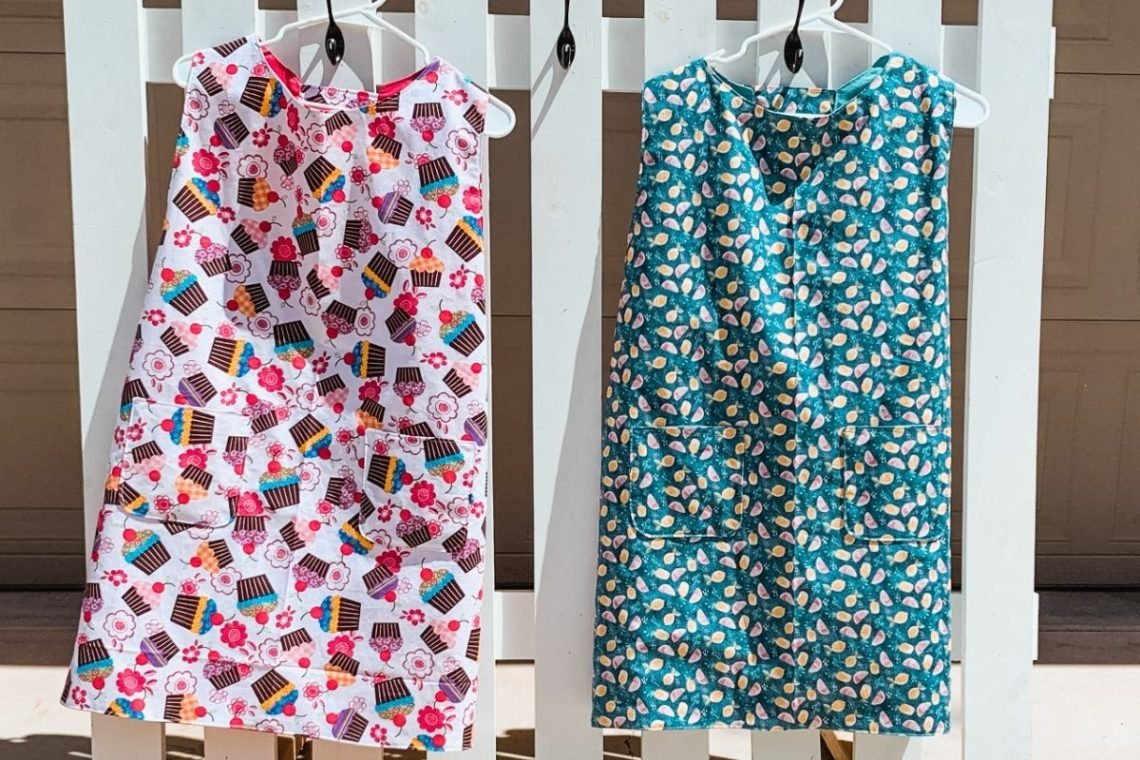 Full Coverage Apron Free Pattern - Amaryllis Lane