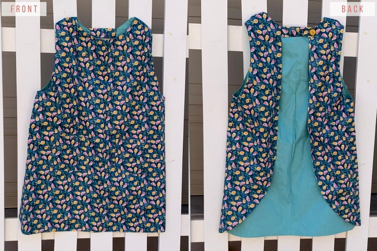 Full Coverage Apron Free Pattern - Amaryllis Lane